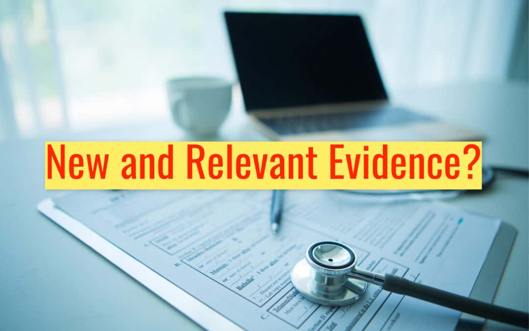 New and Relevant Evidence? How to adequately support your VA ...