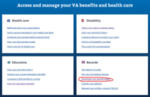 How to Download Your VA Benefit Letters Online (5-Step Process)