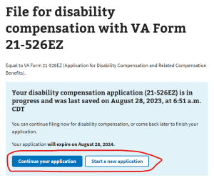 How to File a Secondary VA Claim Online (4-Step Process)
