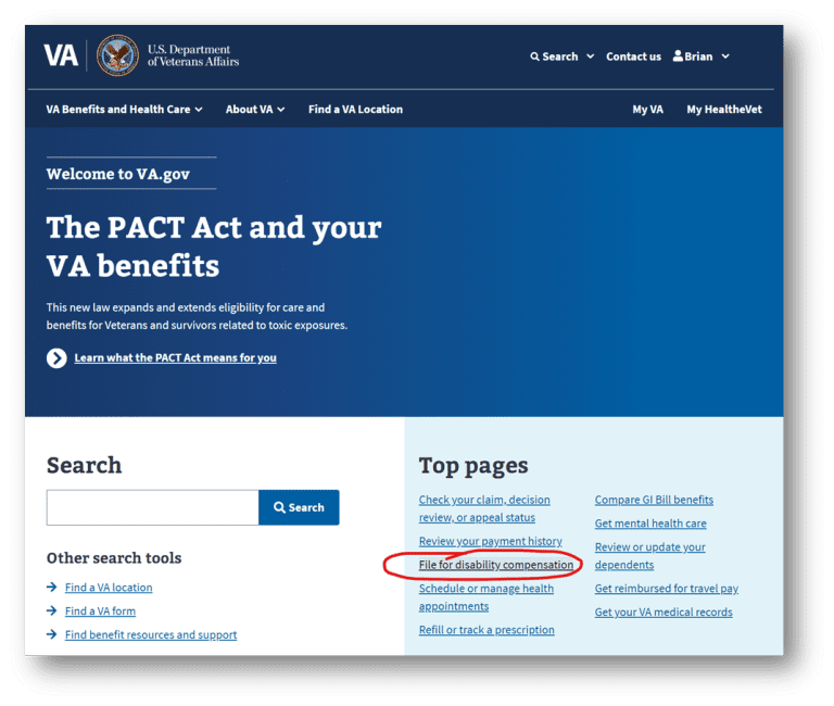 How to File a VA Claim Online (17-Step Tutorial)