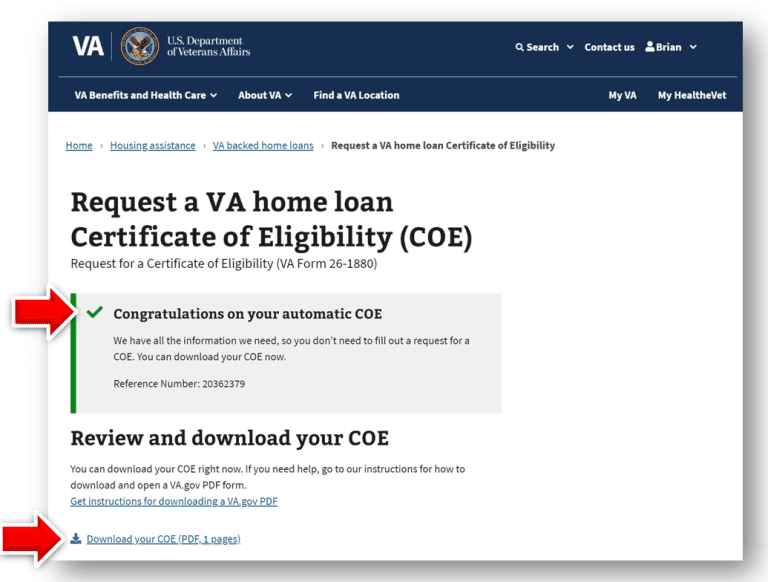 How to Download Your VA Certificate of Eligibility Online in 3 Steps!