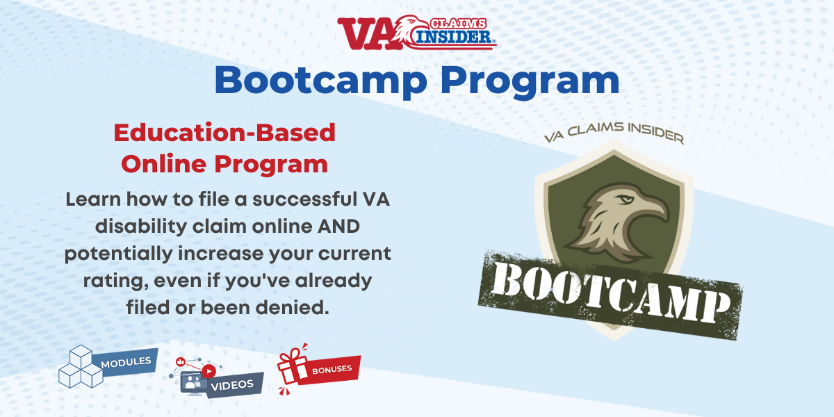 VA Claims Insider Bootcamp Program