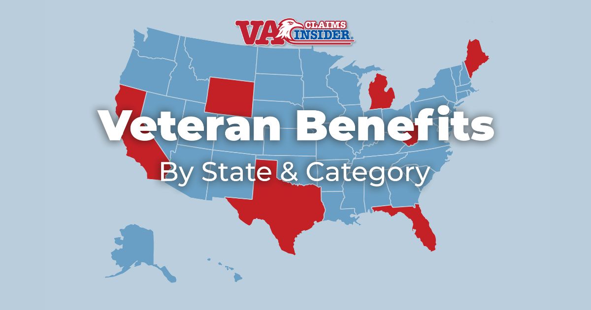 Veteran Benefits by State and Territory