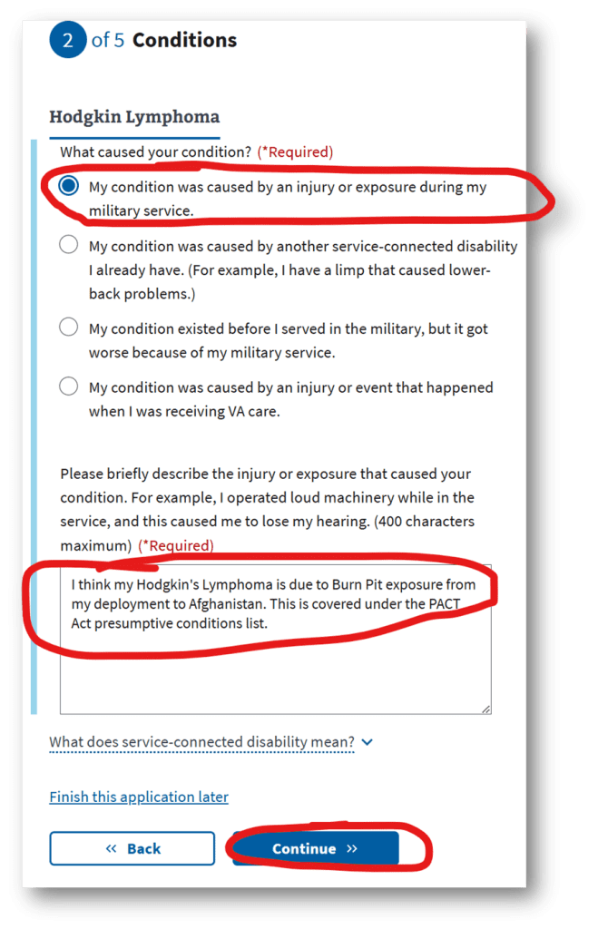 How to File a PACT Act Claim Online (23-Step Tutorial)
